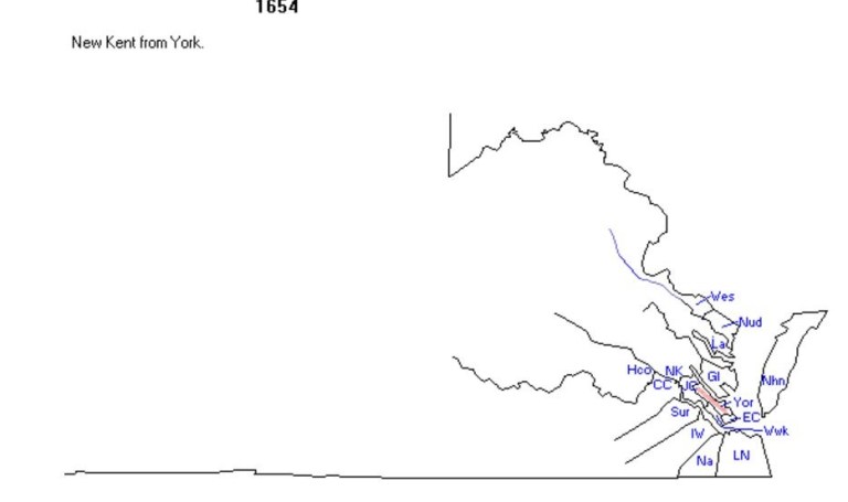 Virginia – York County – 1600s to early 1800s | Goyen Family Tree