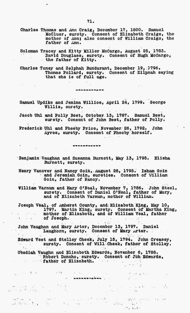 1765 Isham Gowen b. Bedford Co, Va (Y3) | Goyen Family Tree