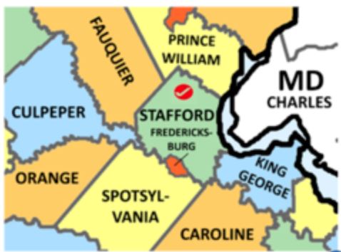 Virginia – Stafford County – 1700s to early 1800s | Goyen Family Tree